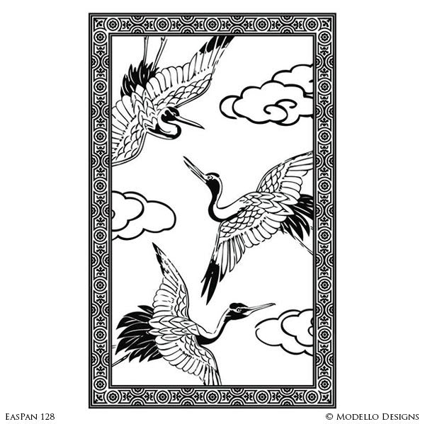 japanese decorative designs coloring book