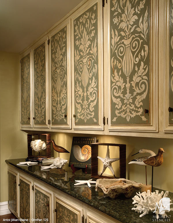 Visio Kitchen Cabinet Stencils | Cabinets Matttroy