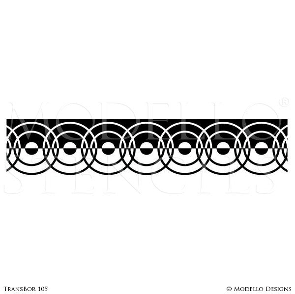 Custom Border Stencils for Painting Ceiling Designs & Wall Borders – Modello® Designs