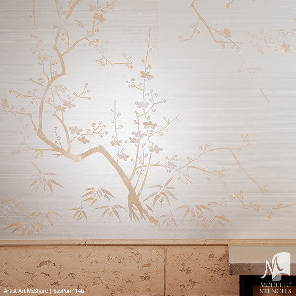 tree wall stencils