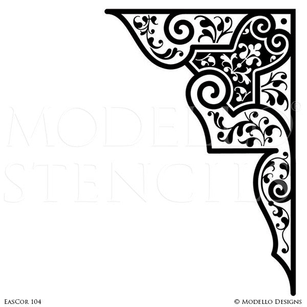 corner border design ideas