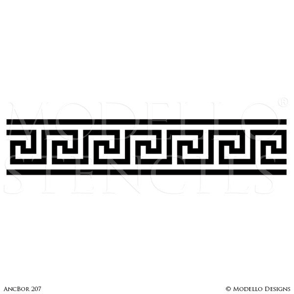 versace pattern tattoo stencil